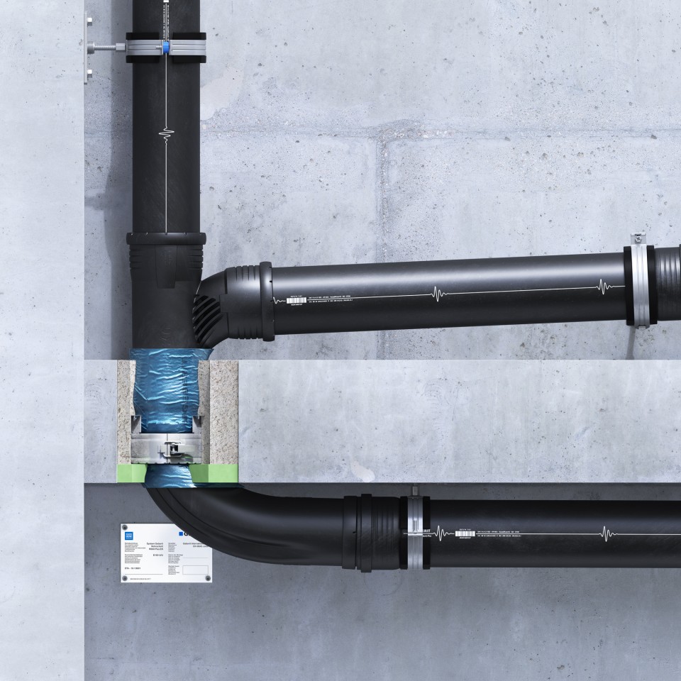 Geberit Silent-Pro SuperTube | Geberit.at