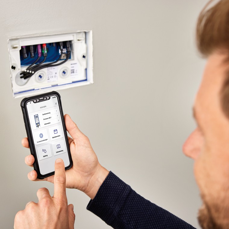 Geberit Control App: Bedienung von Sanitäranlagen | Geberit.at